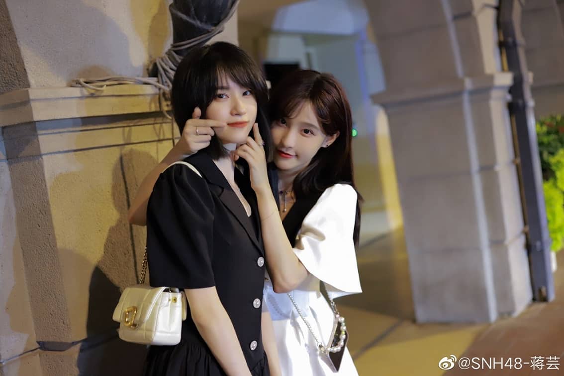 2021.08.14 蒋芸王晓佳微博、绿洲 关于七夕情人节 – 奉天承芸时光站